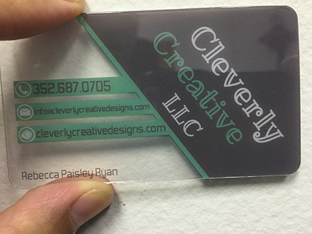 Plastic Business Card Design Gallery